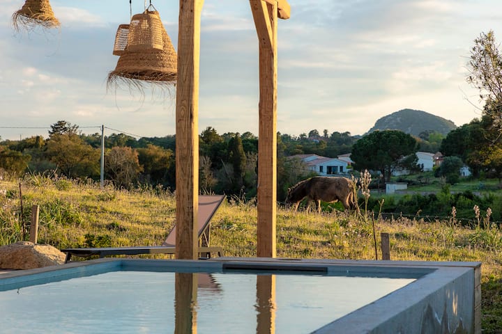 Maison Calme Avec Piscine • Porto-vecchio à 20 Min - Bonifacio