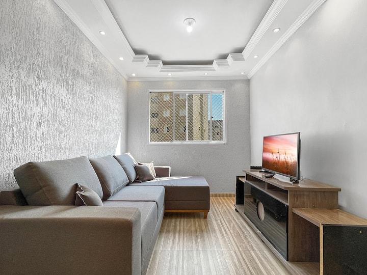 Plaza Shopping | Barbecue | Court | 3 Bedrooms - Barueri