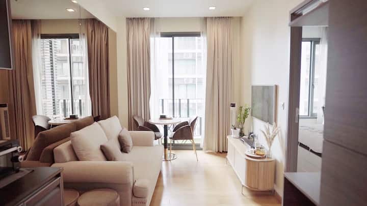 Cozy 1br Condo By Bts Thonglor - Heart Of Bangkok - バンコク