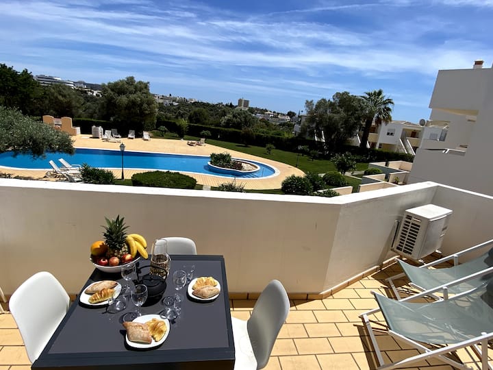 Alvor Apartment By Coral - Vue Piscine - Alvor