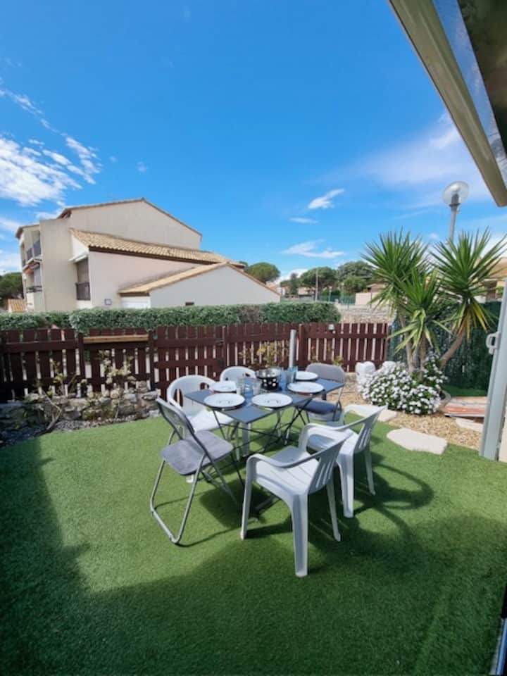 T2 Dans Résidence Avec Piscine - Saint-Pierre-la-Mer