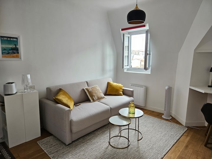 Petit Studio Cosy à 200 M De La Grande Plage - Biarritz