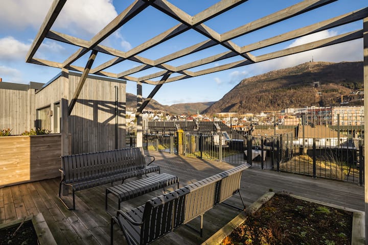 Moderne Leilighet - 1 Soverom, Balkong. Bybanen! - Bergen