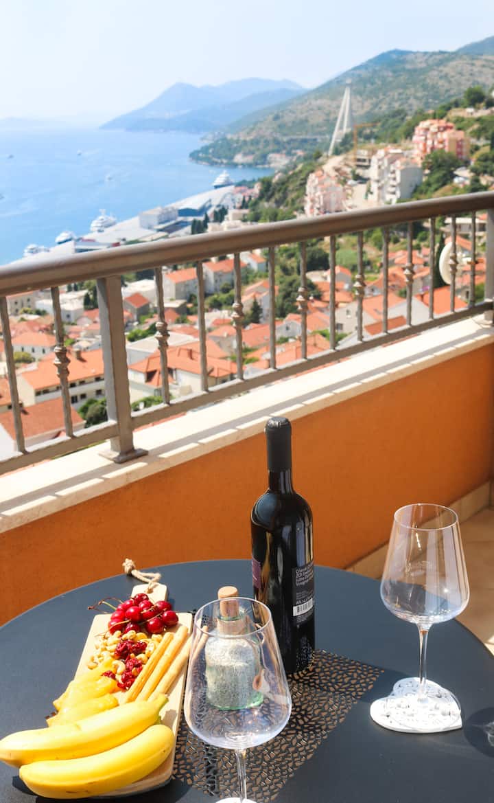 Azure Horizon - Modern Sea View Apartment - Dubrovnik
