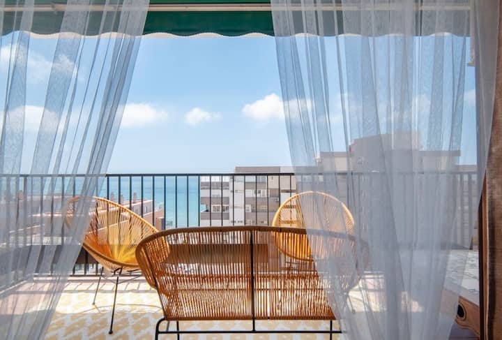 Beachfront Duplex Penthouse - Mijas