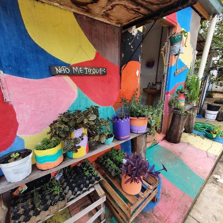 Hostel E Camping  Da Cris-quarto Compartilhado 03 - Carolina