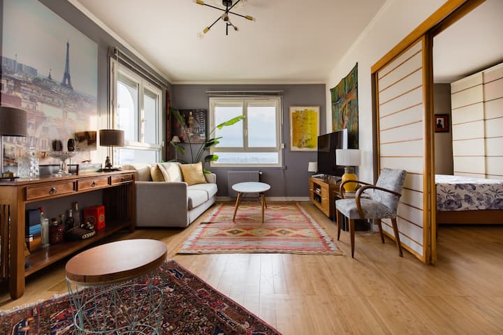 Luxury Apartment With View+car Park - Paris