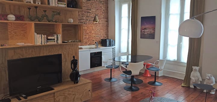 Appart. Hypercentre T3 Parking - Toulouse