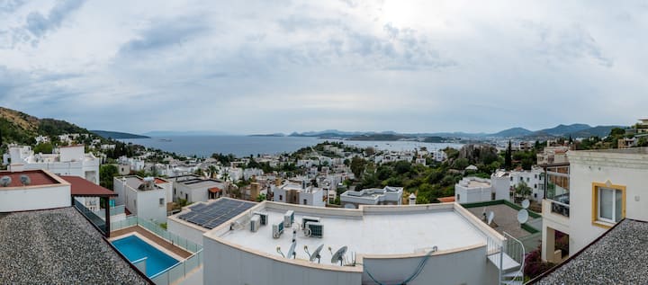 Ilya Apart 1 - Sea View Apartment - Bodrum