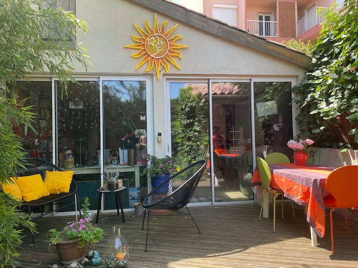 Charmante Maison Dans éCrin De Verdure - Sète