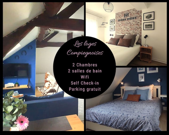 Loges Compiegnoises*parking*wifi - Compiègne