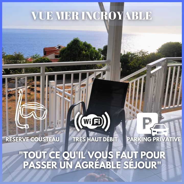 La Vigie Tropicale - Bouillante - Vue Mer - Guadeloupe