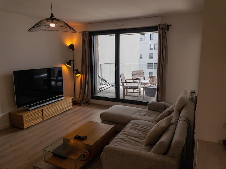 Appartement Terrasse Asnieres Rer C Metro 13 - Villeneuve-la-Garenne