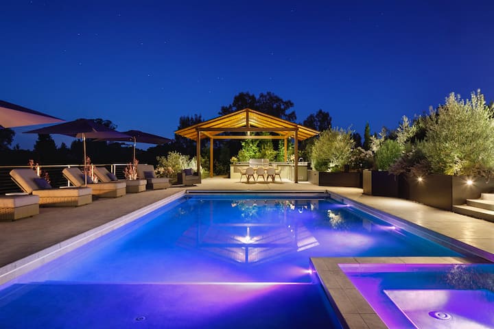 Spectacular Healdsburg Manor-6beds/4.5b, Pool+spa! - Lake Sonoma Recreation Area, Geyserville