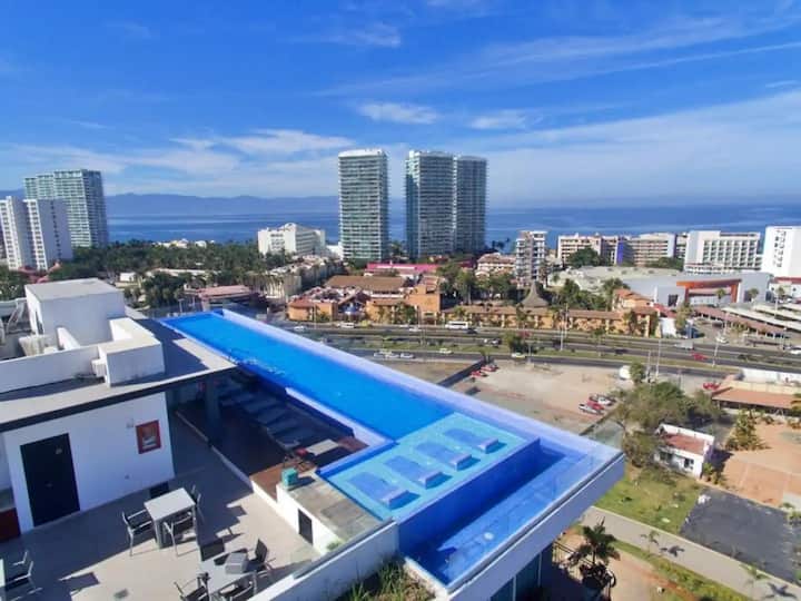 Zoho 2units Rooftop Pool Security Parking - Puerto Vallarta