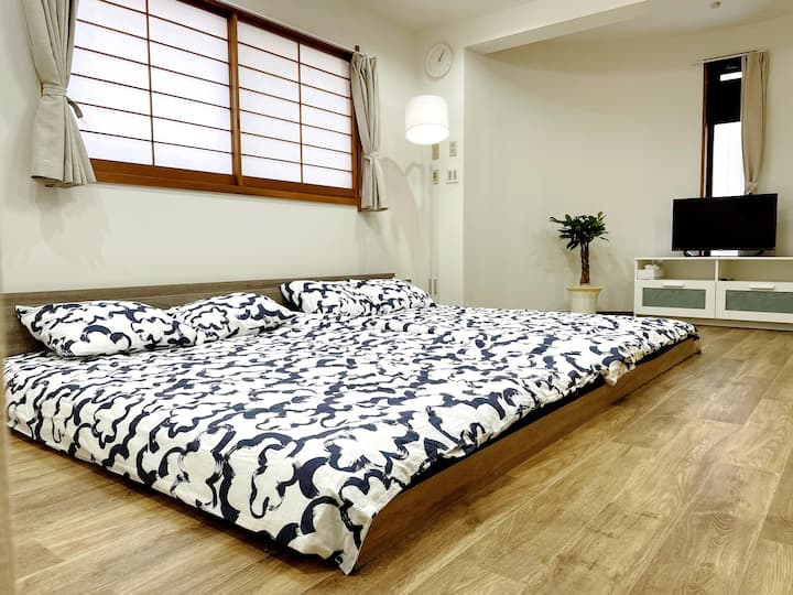 1分钟到浅草，超大户型，多人入住，自由之行 - Asakusa