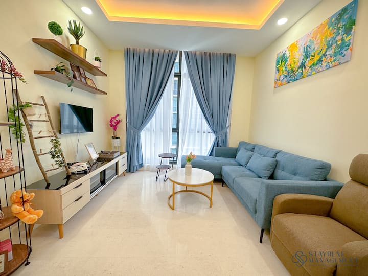 Setia Sky 88·cozy 2br 4pax Wifi/johor Bahru By Sr - Woodlands