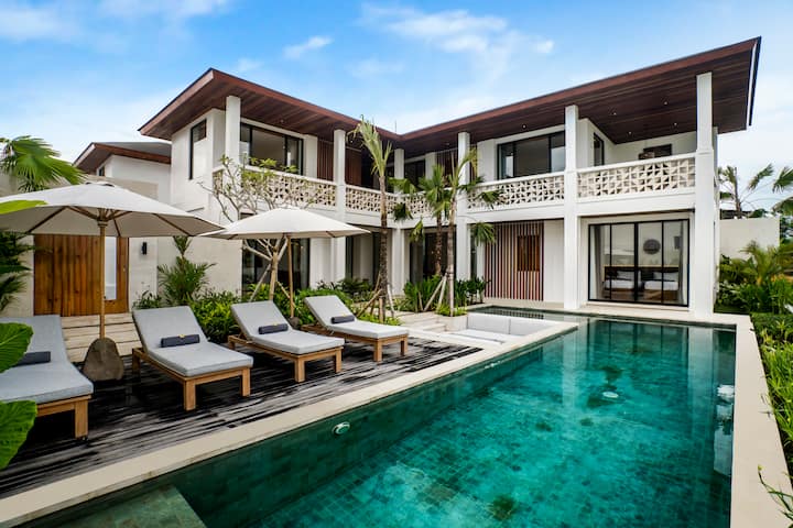 Villa Arjuna Family 4br W/infinity Pool, Pererenan - Canggu