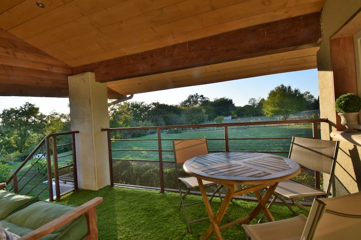 Gîte Le Refuge Avec Terrasse Et Accès Piscine - Gers