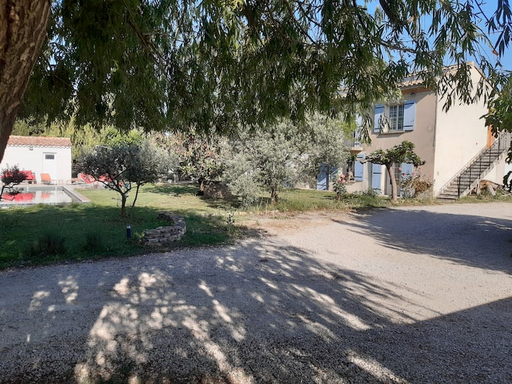 Gîte Climatisé Avec Piscine  à L'isle/ La Sorgue - Cavaillon