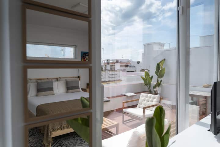 Rosario 17 By 7escalones - Apartamento Terraza - Rota, Cádiz