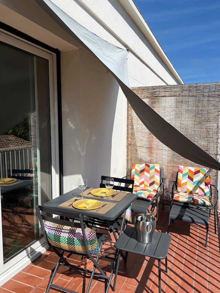 T 2 Refait à Neuf Terrasse Pkg - Saint-Tropez