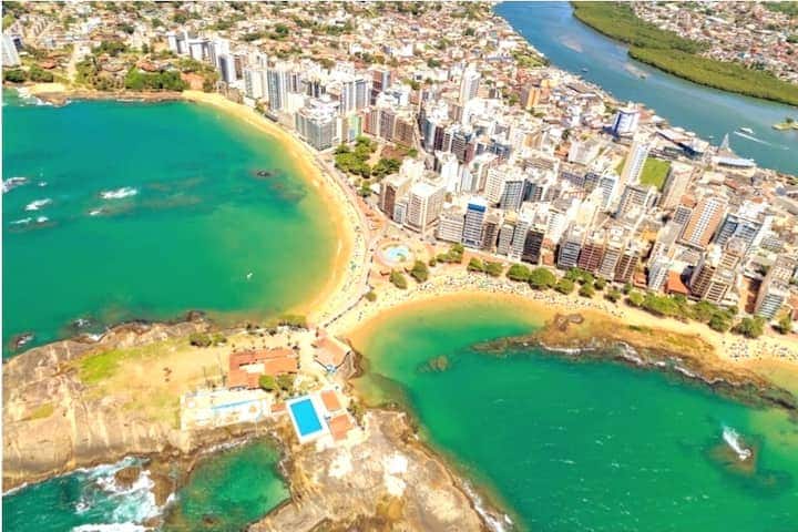 Casa Linda 200 M Da Praia Das Castanheiras /Centro - Guarapari