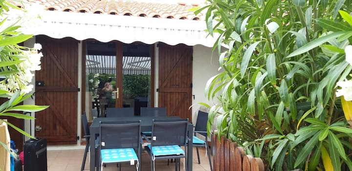 Maison Clim Barcares 4/7 Pers Avec Piscines - Le Barcarès