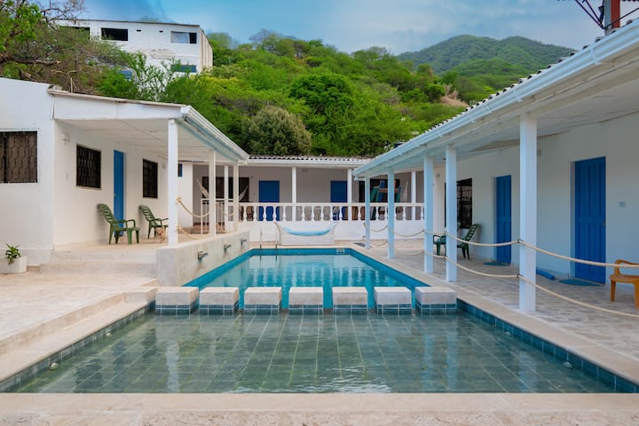 Cabaña 5, En Hotel Boutique Casa Toboro - Taganga