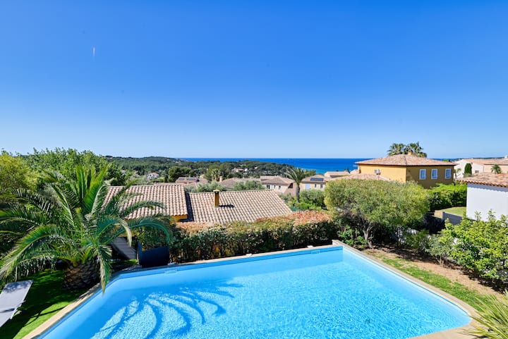 Villa Harmony Vue Mer Et Piscine - Sanary-sur-Mer