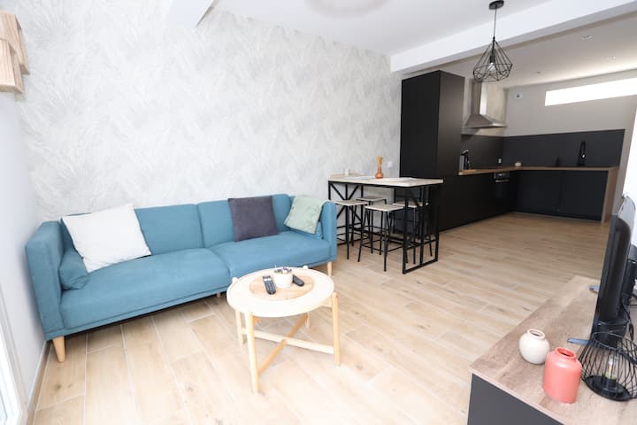 Maison Charme & Mer, Bbq, 1.8km From Beach - Norte