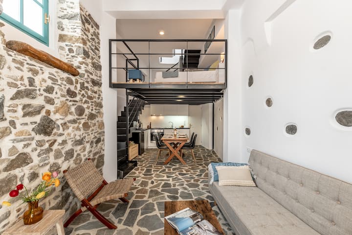 The Naxos Loft With View Of The Castle - Naxos