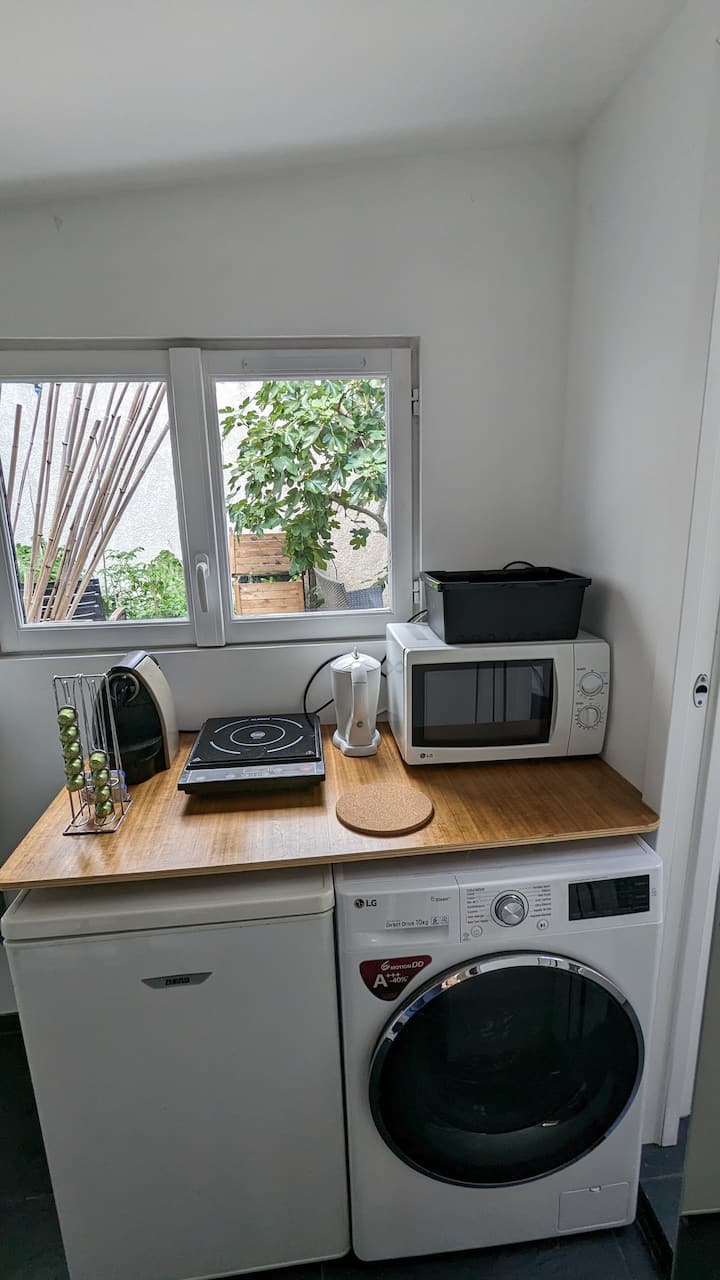 Maison Verte - Terrasse - Parking -Proche Métro M9 - Montreuil