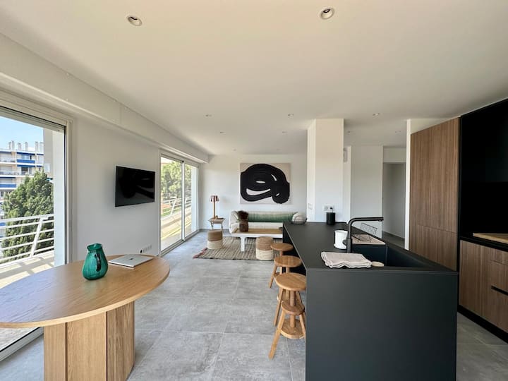 Appt. Balcons Proche Plages, Clim, Wi-fi, Parking - Antibes