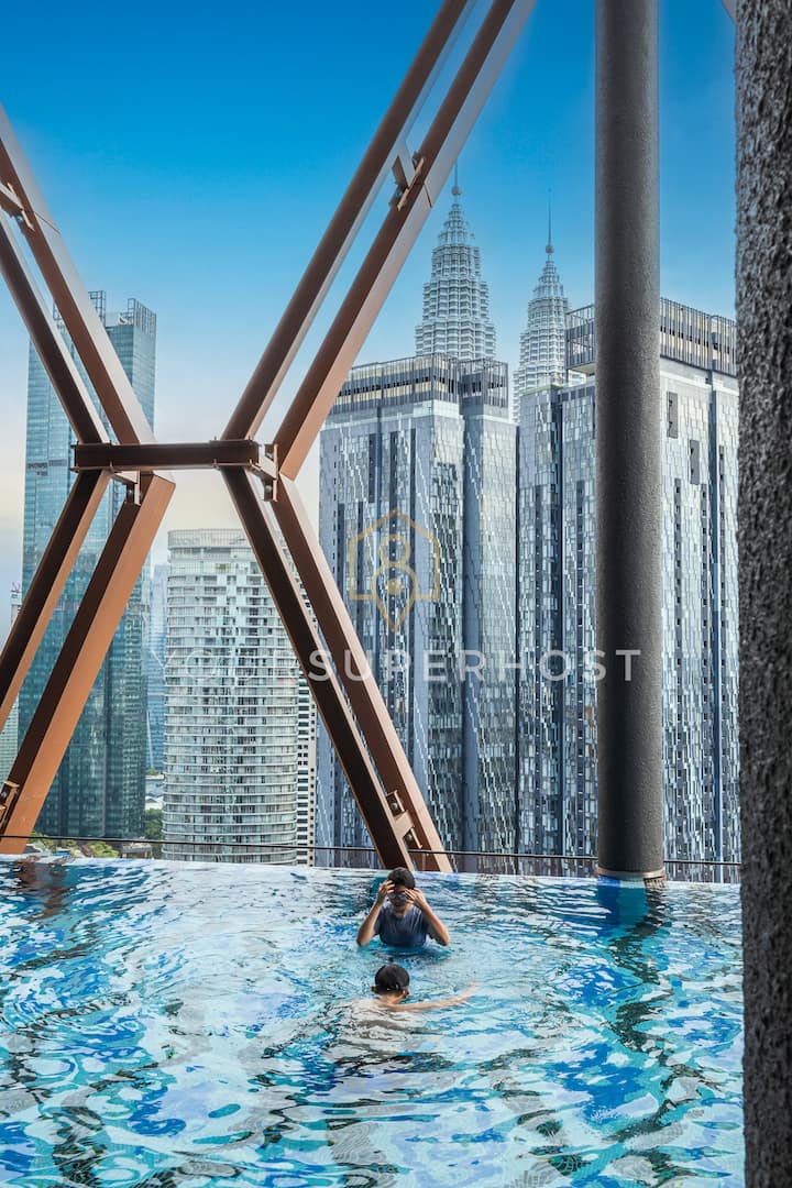 Vintage Design Suite【longstay -10%off】walk To Klcc - 쿠알라룸푸르