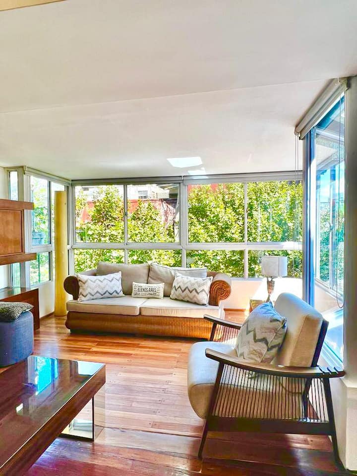 Unique Recoleta Duplex • 3br • Rooftop & Bbq - Buenos Aires