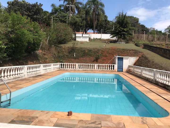 Chácara  Serra Negra -Piscina/churrasqueira - Amparo