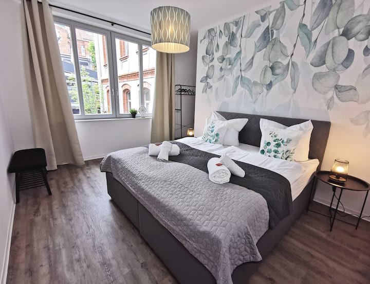 Bohnapartments Town-house Am Stadtpark- Terrasse - Erfurt