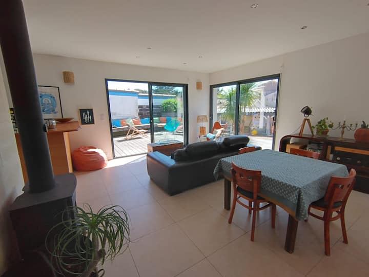 Maison Calme à 200m De L'océan - Lacanau