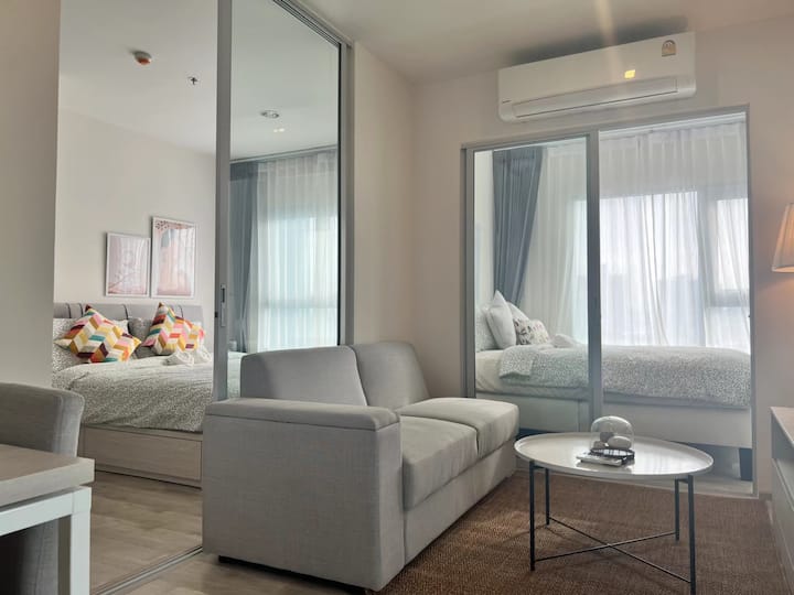 Two-bedroom/ramkhamhaeng/free Pool And Gym - Bang Kapi District