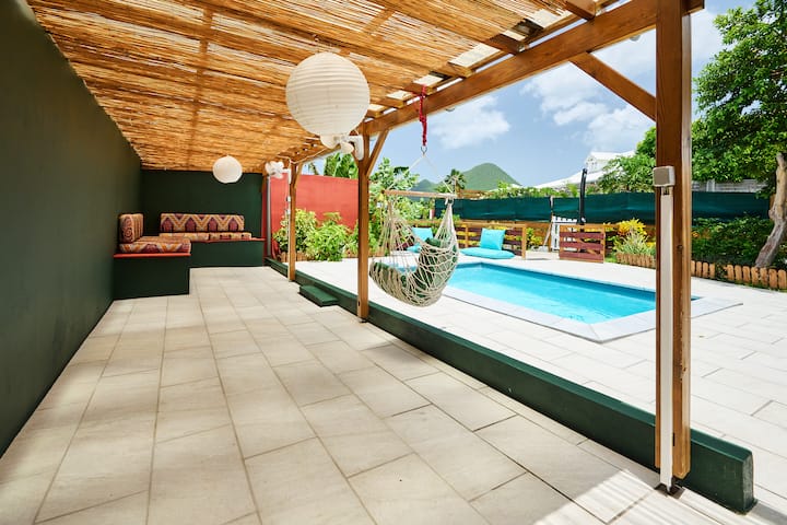 Villa 3 Chambres Avec Piscine Proche De La Plage. - Les Anses-d'Arlet