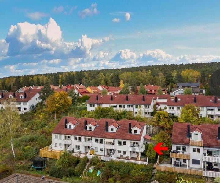 Barnevennlig Rekkehus, Nær Oslo, Hav Og Tusenfryd! - Oslo