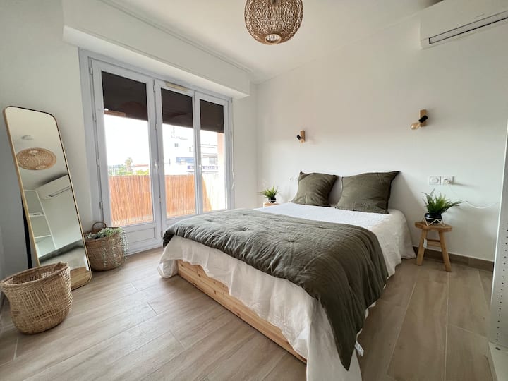 T2 Tout Confort Proche Plage - Antibes