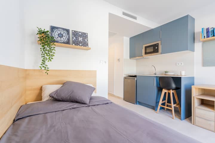 Estudio Individual Con Cocina - Valencia