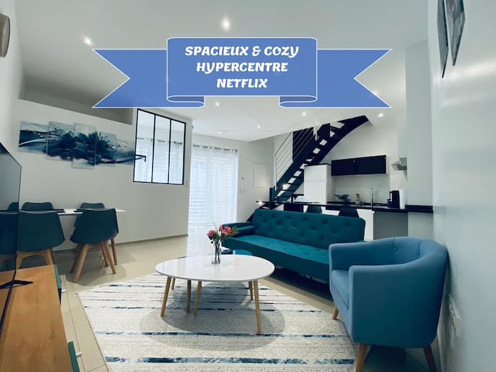Loft Hypercentre - Duplex - Cozy Houses - Reims