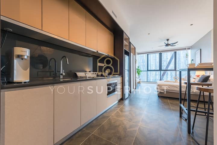 7 Min Walk To Klcc【weekly -10% Off】full Equipped - Kuala Lumpur