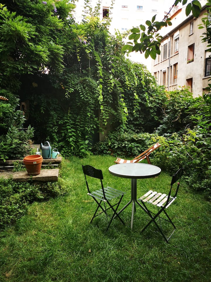 Appartement Canut & Cosy 
à Croix-rousse 80 M2 - Lyon