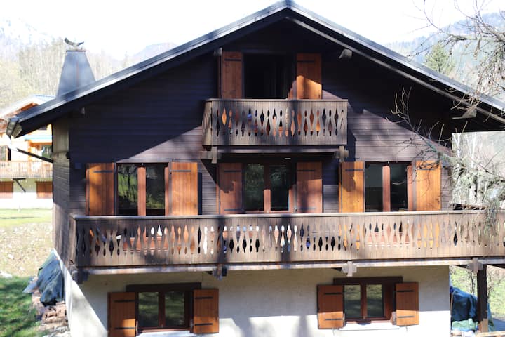 Vallée De Chamonix Charmant Chalet 6 à 8 Places - Les Houches