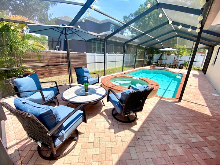 Chic 3bdrm 2bth Home In S. Tampa - Tampa, FL