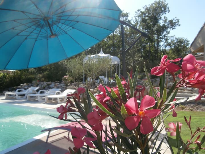 Proche Vallon Villa 4* Piscine Privée - Vallon-Pont-d'Arc